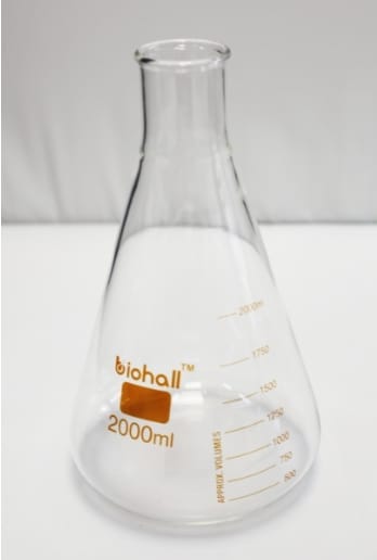 Erlenmeyer flask Narrow neck 2000ml - biotechscilabfurniture Erlenmeyer flask Narrow neck 2000ml - biotechscilabfurniture